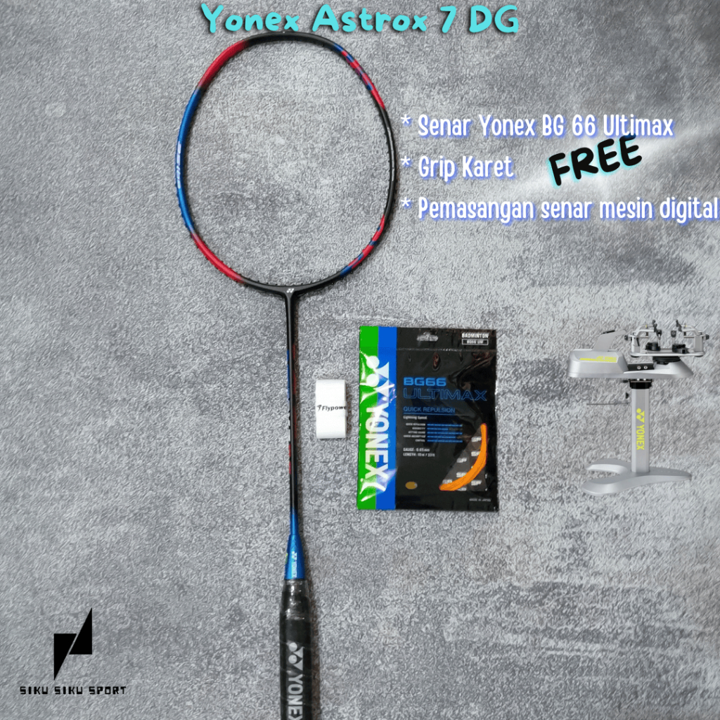 Jual Raket Badminton Yonex Astrox 7 DG | Shopee Indonesia