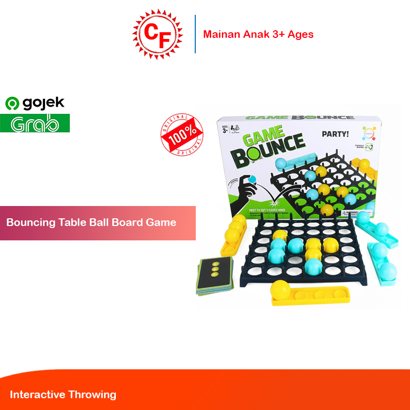 Jual Bouncy Ball Game Set Interactive Throwing Kit Bouncing Table Ball ...