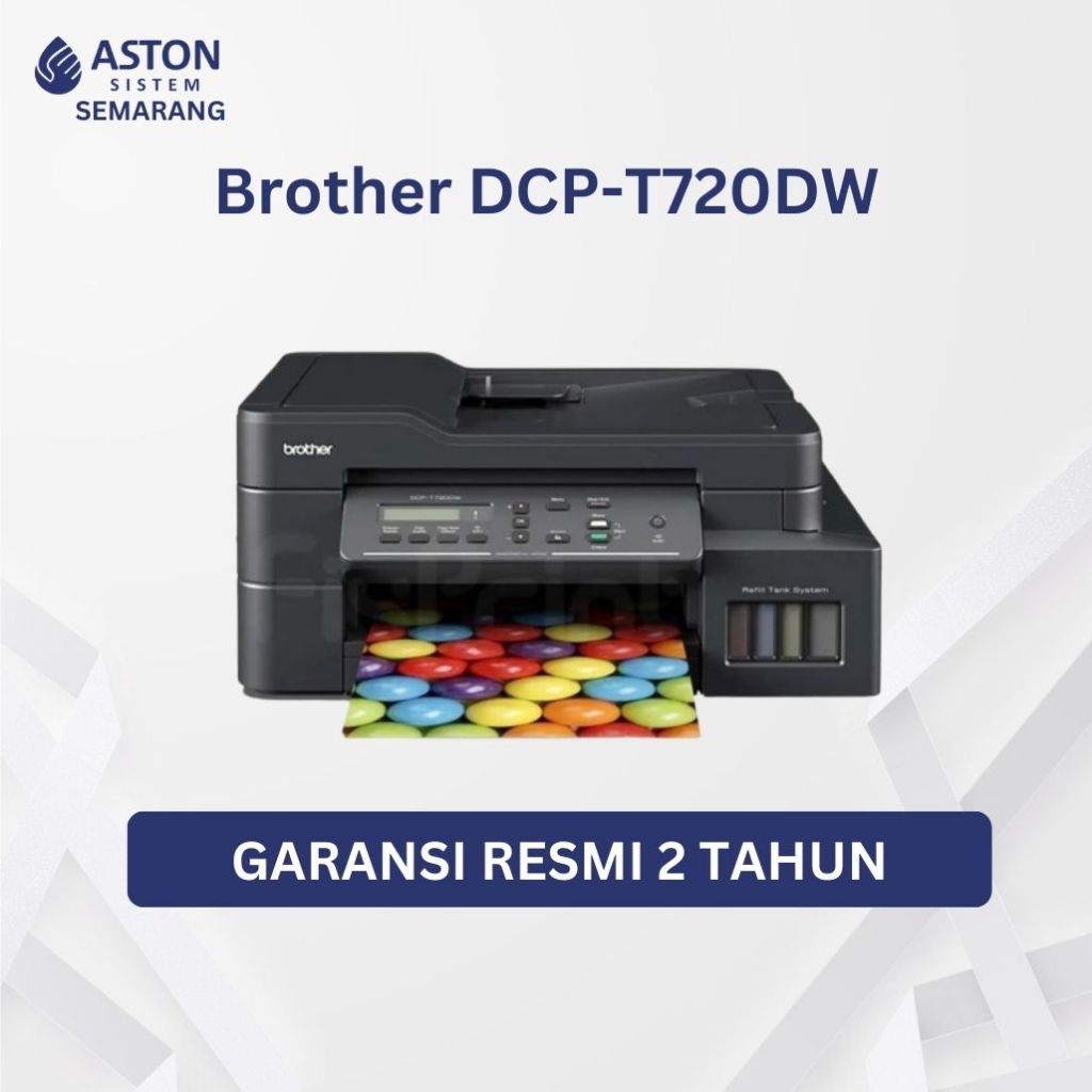 Jual Printer Brother DCP-T720DW WiFi Duplex ADF Print Scan Copy Garansi Resmi | Shopee Indonesia