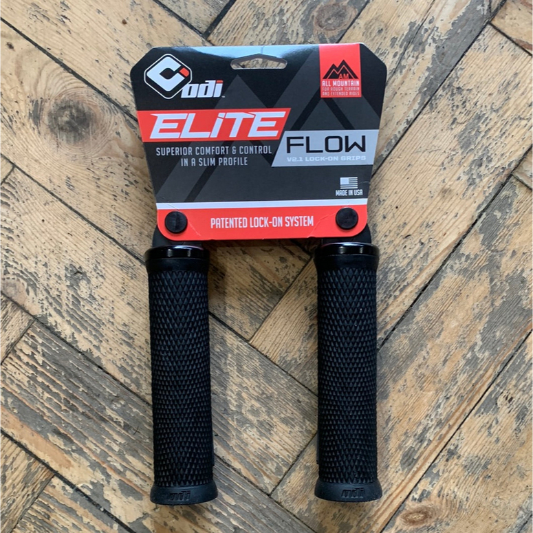Jual Grip Odi Elite Flow V2.1 Lock On Black Black | Shopee Indonesia