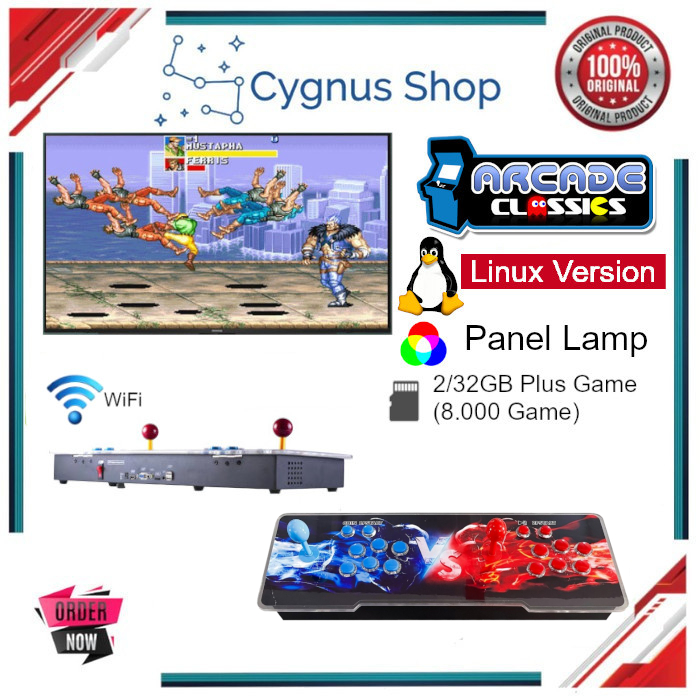 Jual PANDORA 19S Arcade Games Fighting Stick 3D Game Box Retro Video ...