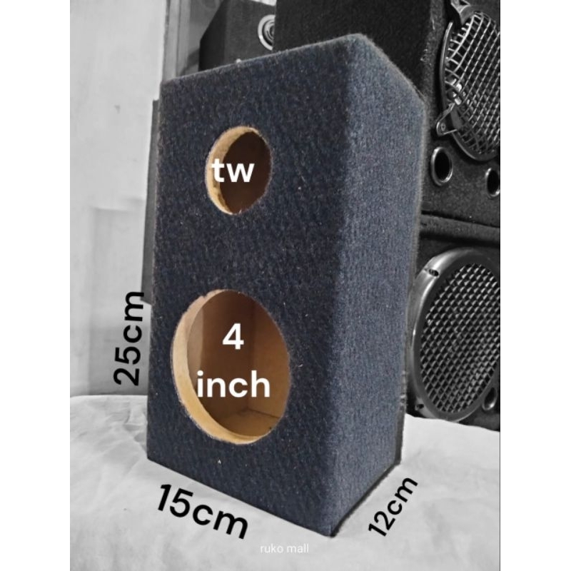 Jual BOX SPEAKER 4 INCH dan TWETER minimalis | Shopee Indonesia