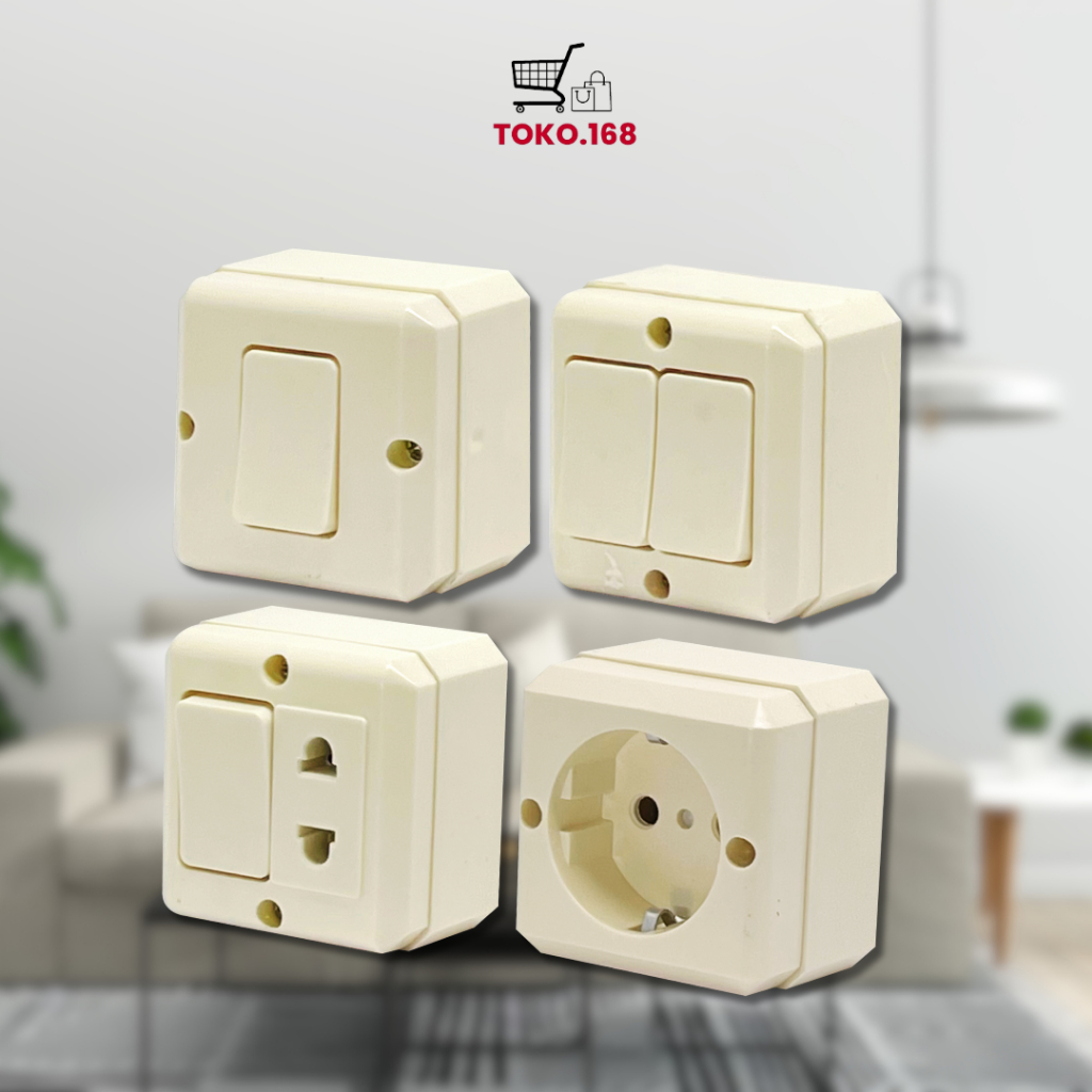 Jual Sakelar OB / Saklar OB / Stop Kontak IB / Saklar Lampu / Switch ...