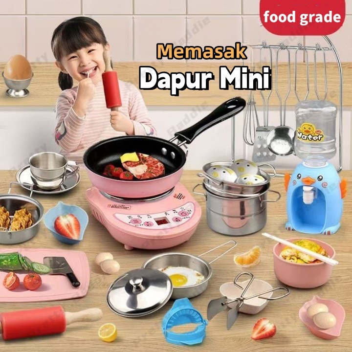 Jual Mainan memasak gadis dapur mini / mainan edukasi memasak anak-anak ...