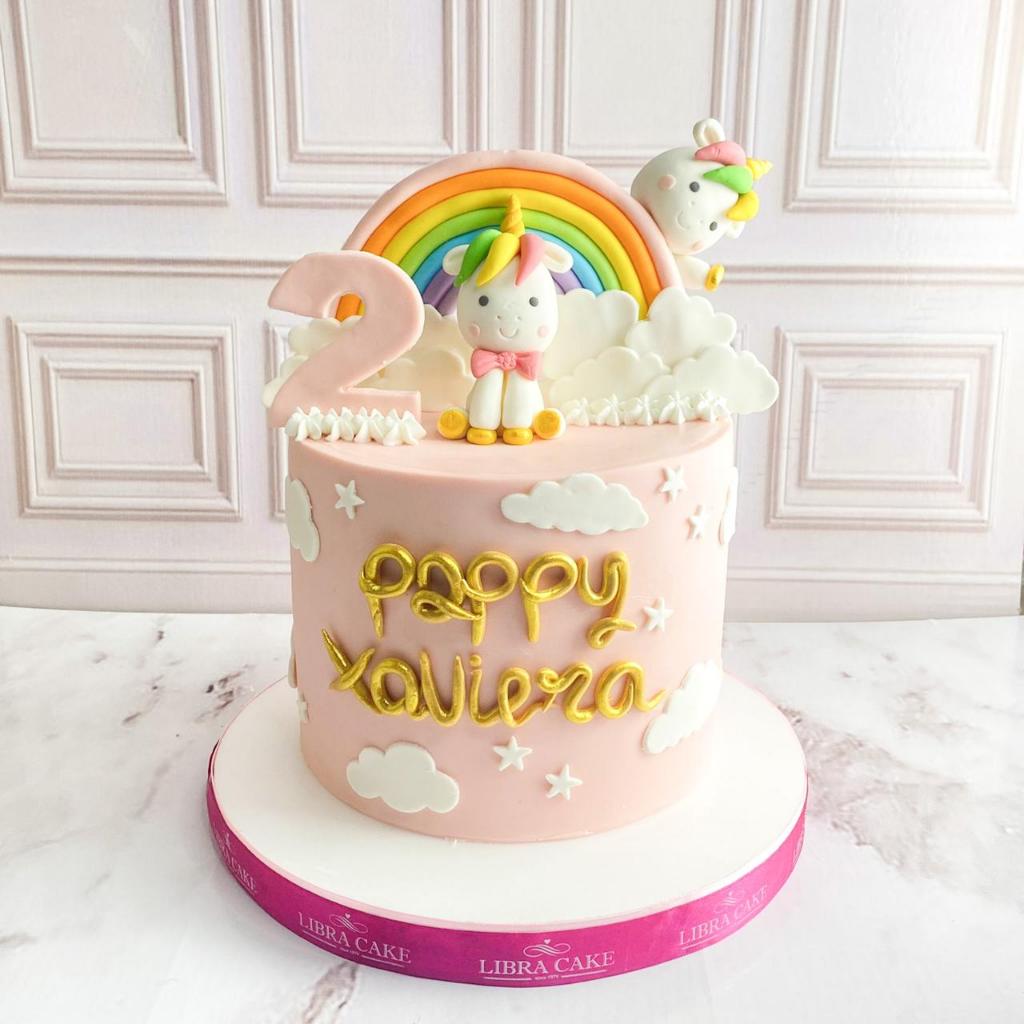 Jual Kue Ulang Tahun/Birthday cake/Kue Ultah Tema Unicorn/Kue Birthday ...