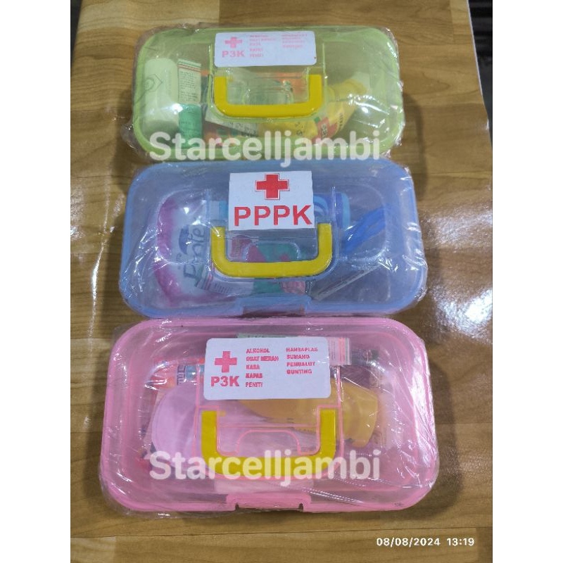 Jual Kotak Obat P3K Mobil / kotak pppk untuk mobil transparan berikut ...