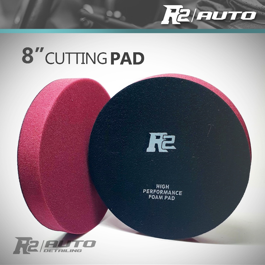 Jual R2 Auto Foam Pad Compound Cutting 8 inch Busa Poles Mobil 8 ...