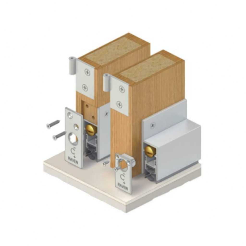 Jual RAVEN Heavy Duty Acoustic Automatic Door Bottom Drop Seal RP38SI ...