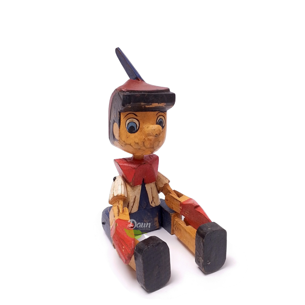 Jual Patung Pinokio Duduk Rustik T15 | Boneka Kayu Lucu | Dekorasi ...
