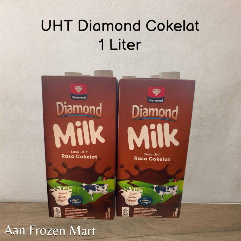 Jual UHT Diamond Cokelat 1liter | Shopee Indonesia