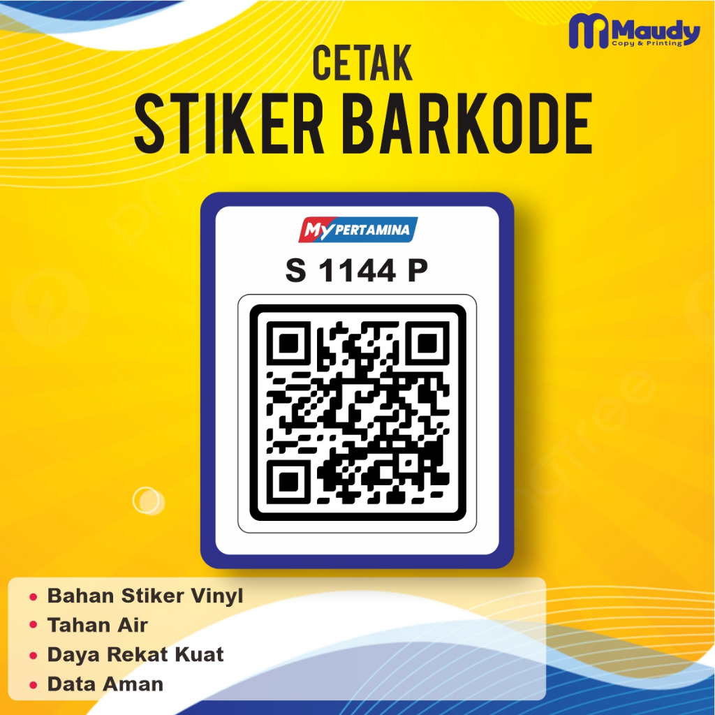 Jual Stiker my pertamina / Stiker Barkode my pertamina / Stiker barkode / Stiker tengki | Shopee ...