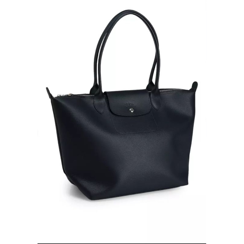Jual NEW Longchamp Planetes Le Pliage Large Black | Shopee Indonesia
