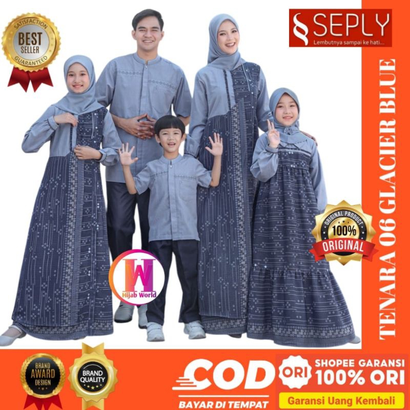 Jual SEPLY Sarimbit Eksis 2025 Tenara 06 Glacier Blue Seply Original ...