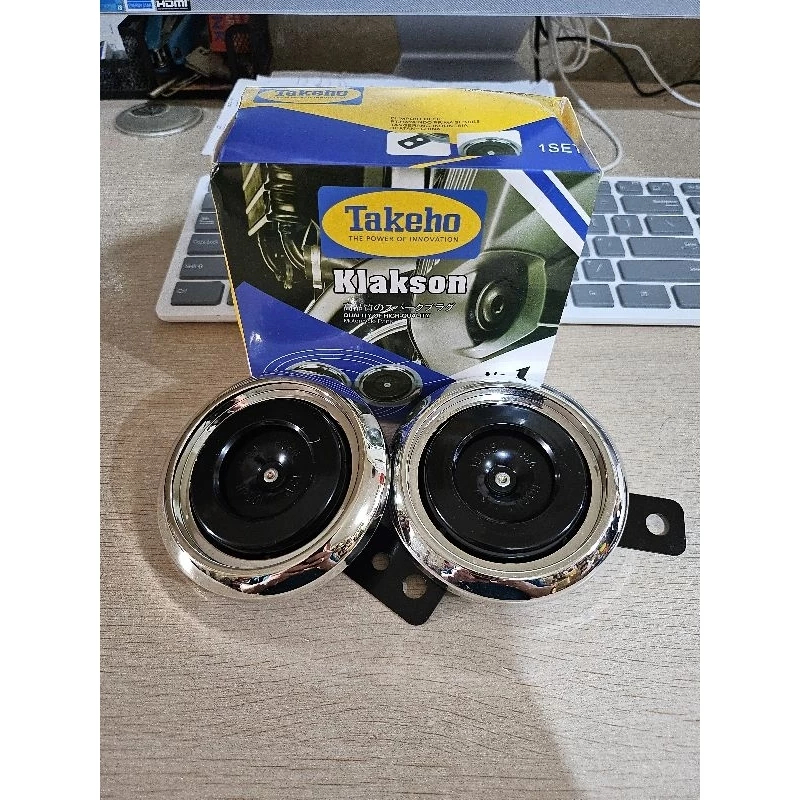 Jual TAKEHO - KLAKSON MOTOR RXK DL900-1B (12 VOLT) | Shopee Indonesia