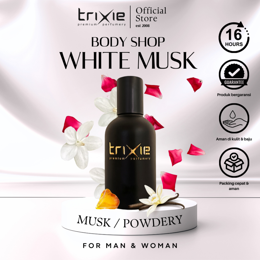 Jual Trixie Perfumery White Musk Women | Shopee Indonesia