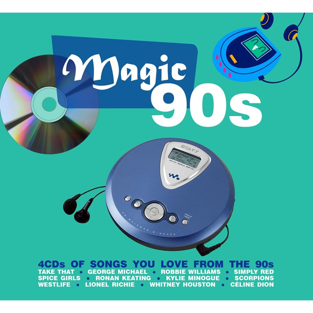 Jual cd audio MAGIC 90s - 4 Disc, Lagu BARAT, Jazz, Klasik, K2HDPro ...