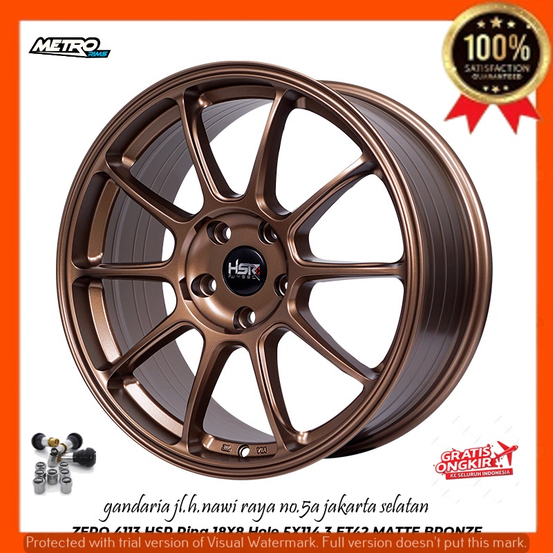 Jual VELG PELEK RACING R18 RING 18 UNTUK MOBIL SERENA ERTIGA INOVA XPANDER TERIOS BRV HRV DLL ...