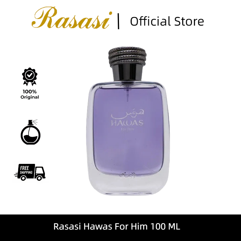 Jual Rasasi Official Store/Rasasi Hawas For Him 100 ML/eau de parfum ...