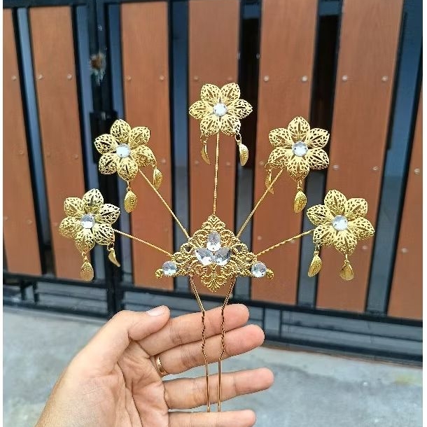 Jual Tusuk Konde Jawa / konde mentul (RATU) | Shopee Indonesia
