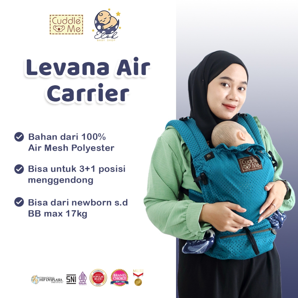 Jual Gendongan Bayi Newbron - 3 Tahun - CUDDLEME Levana Air Carrier ...