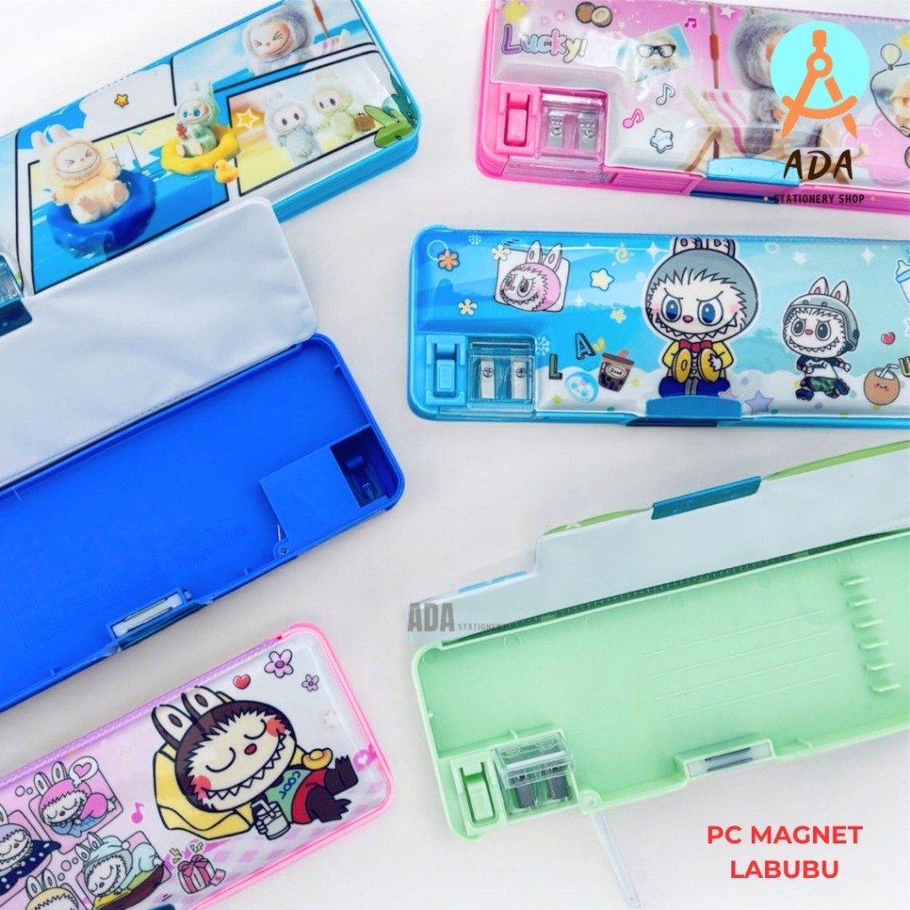 Jual PENCIL CASE MAGNET LABUBU/ TEMPAT PENSIL MAGNET LABUBU/FC-1757 ...
