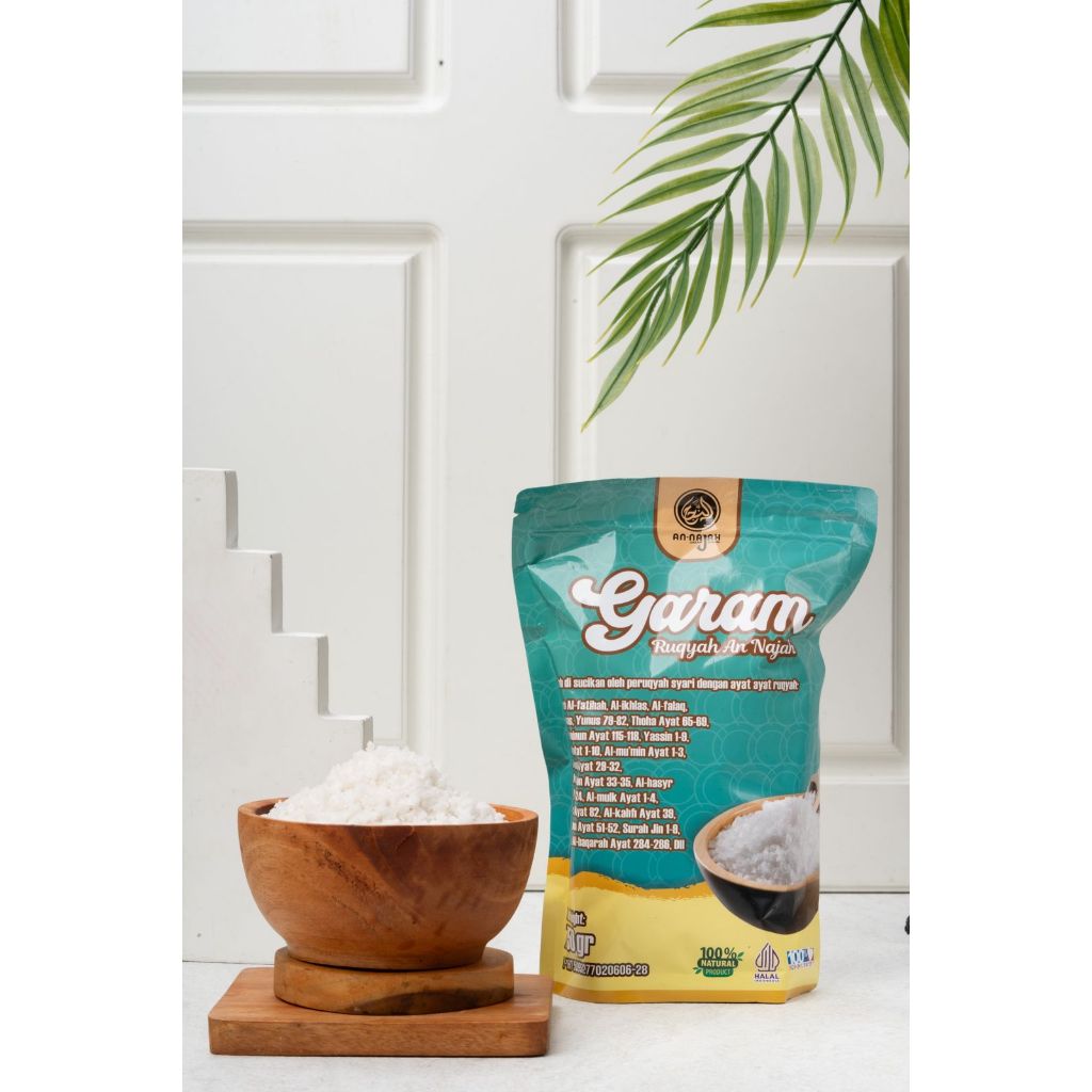 Jual Garam Ruqyah An-Najah Original Kemasan 750gr Media Ruqyah Mandiri ...