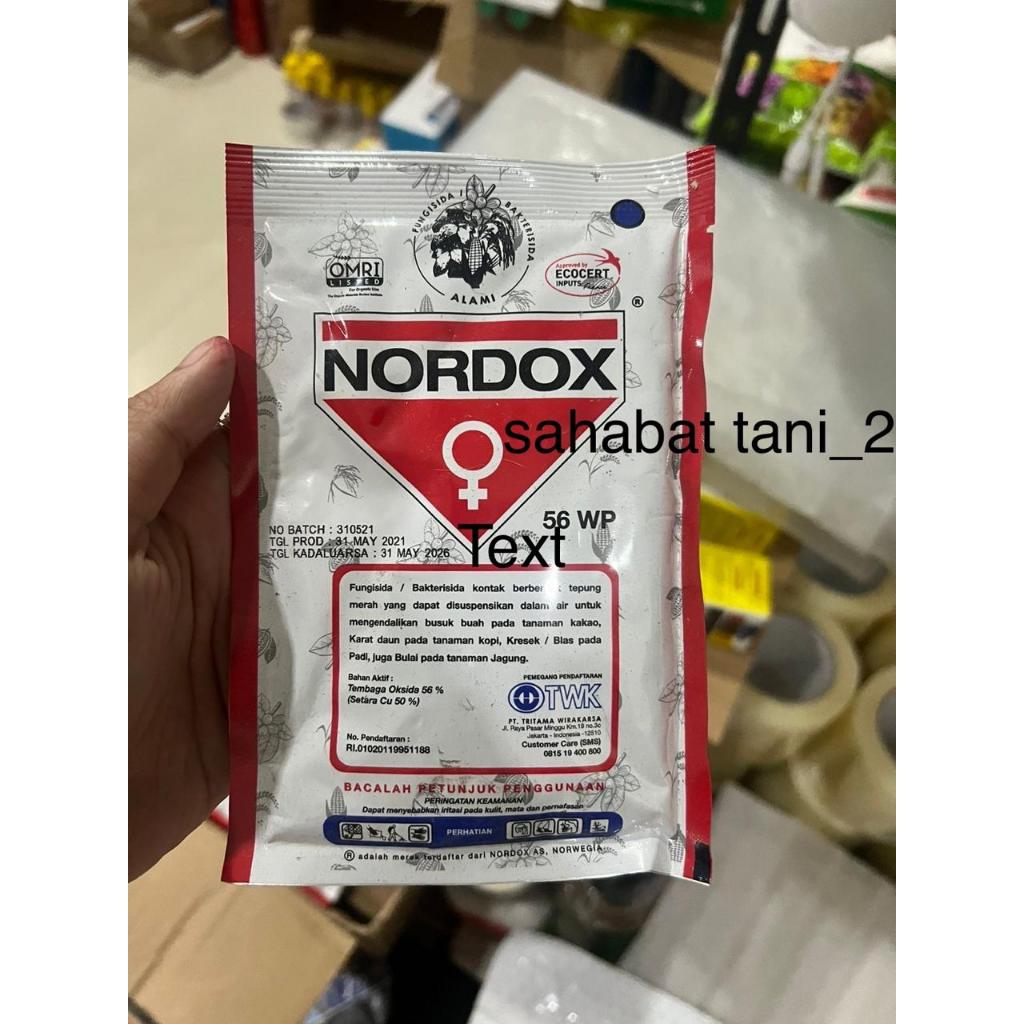Jual Fungisida bakterisida NORDOX 100 gr nordox 56 WP anti jamur dan ...