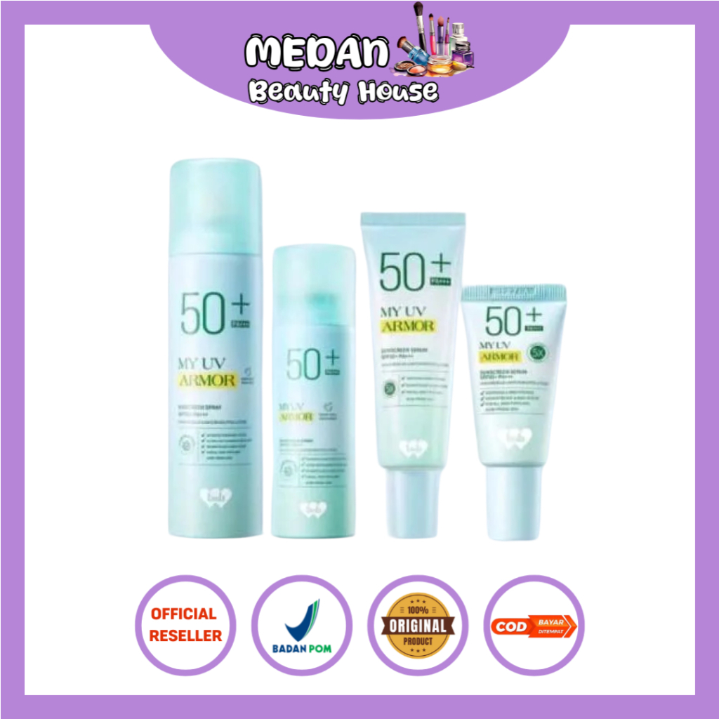 Jual BNB (SUNSCREEN) BARENBLISS My UV Armor Sunscreen SPF50+ PA ...