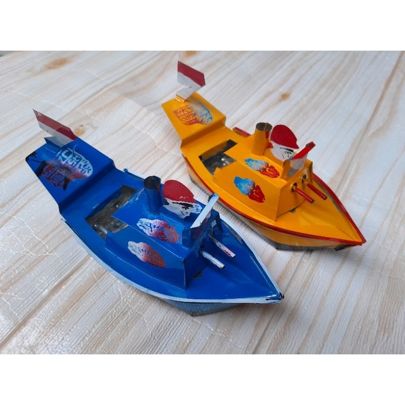 Jual mainan kapal otok otok mainan perahu tradisional mainan jadul ...