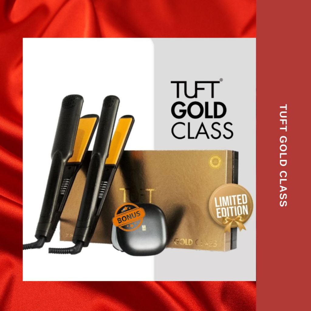 Jual Catok TUFT Gold Class Limited Edition - Hair Straightener - New ...