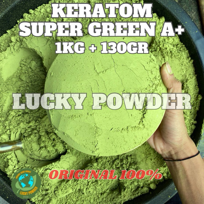 Jual LUCKY POWDER BUBUK HIJAU SUPER GREN ASLI KALIMANTAN 1kg BONUS ...