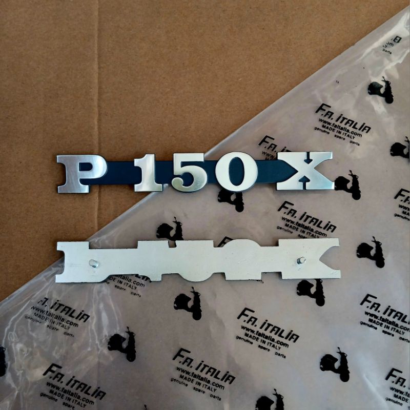 Jual Emblem Vespa P150X FA Italy Asli | Shopee Indonesia