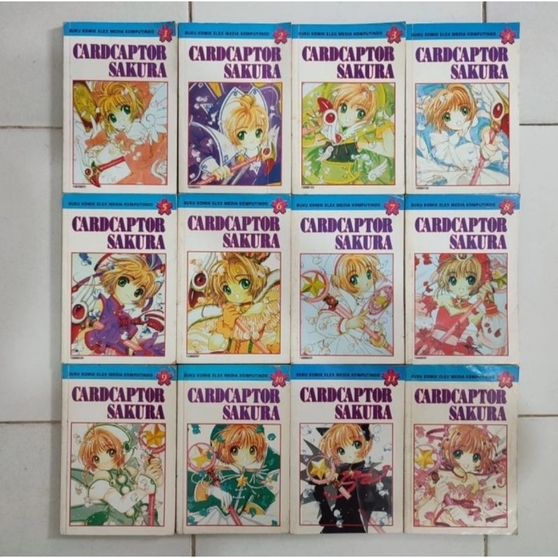 Jual Komik cardcaptor sakura lengkap satu set 1-12 tamat | Shopee Indonesia