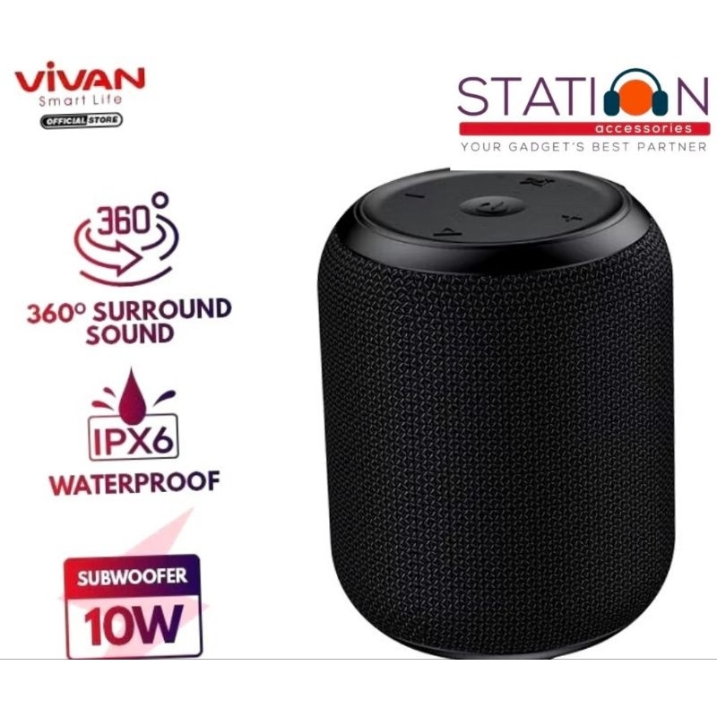 Jual VIVAN - VS12 & VS15 WATERPROOF BLUETOOTH SPEAKER | Shopee Indonesia
