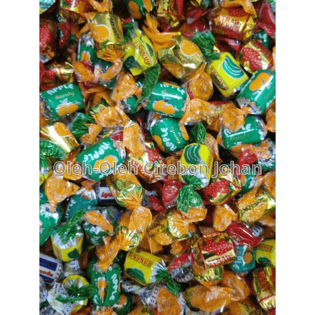 Jual Permen Buah - Permen Rasa Macam Mcam Buah - Permen Buah Manis ...
