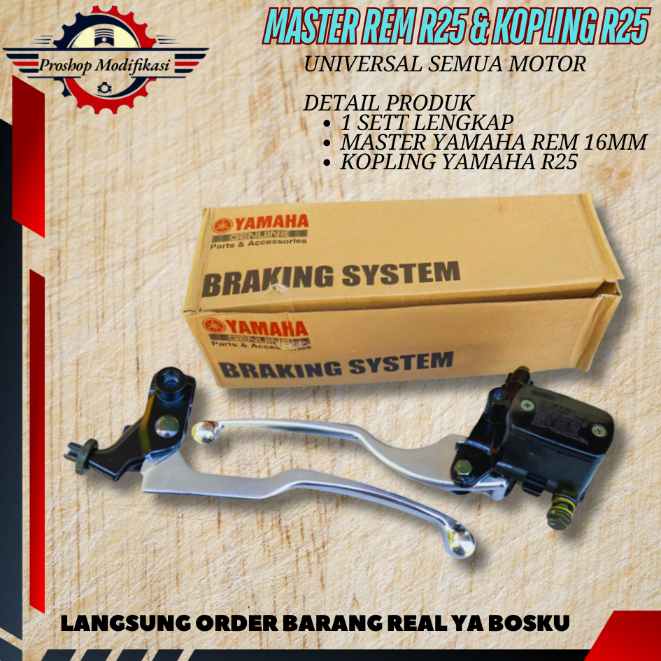 Jual MASTER REM YAMAHA R25 KOPLING R25 HANDLE R25 HANDLE KOPLING R25 ...