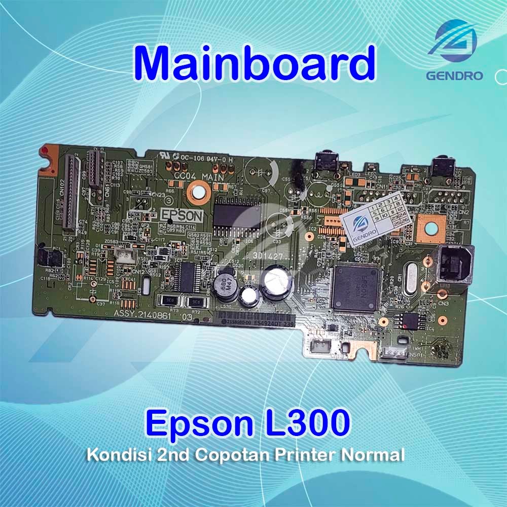 Jual Mainboard Printer Epson L300 L310 logic board L-300 L-310 cabutan ...