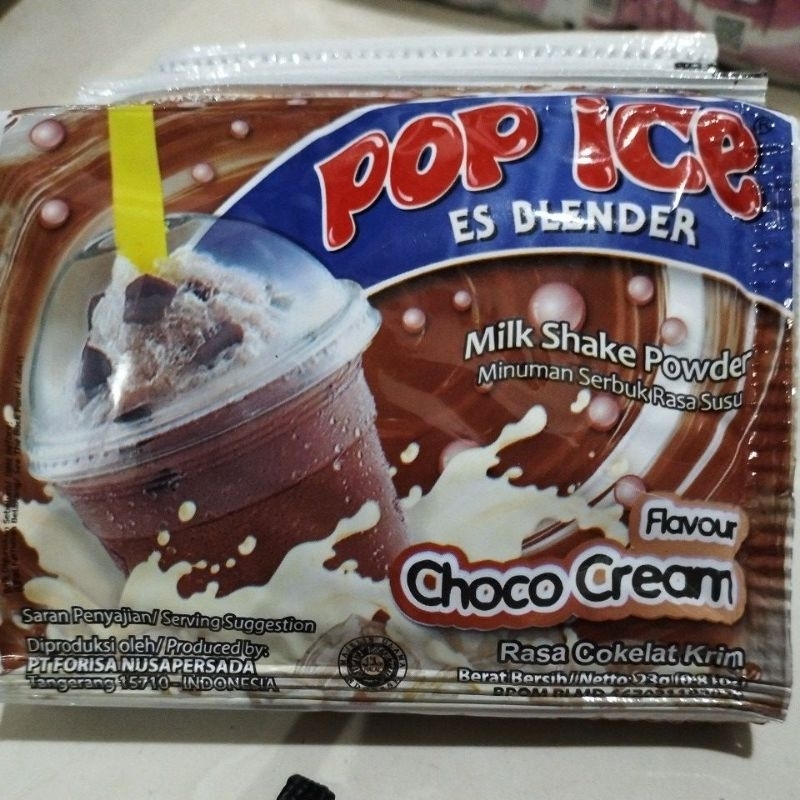 Jual Pop Ice Es Blender Rasa Choco cream | Shopee Indonesia