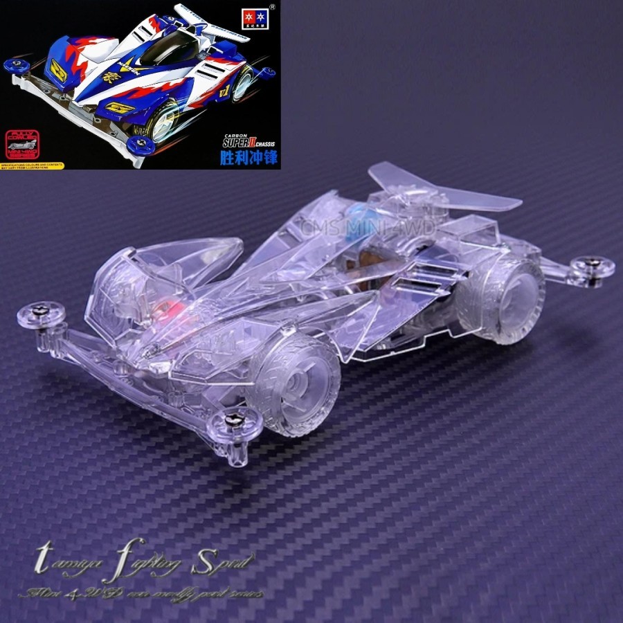 Jual Rep TAMIYA 19434 VICTORY MAGNUM Transparan S2 Chassis - 3006S2 ...