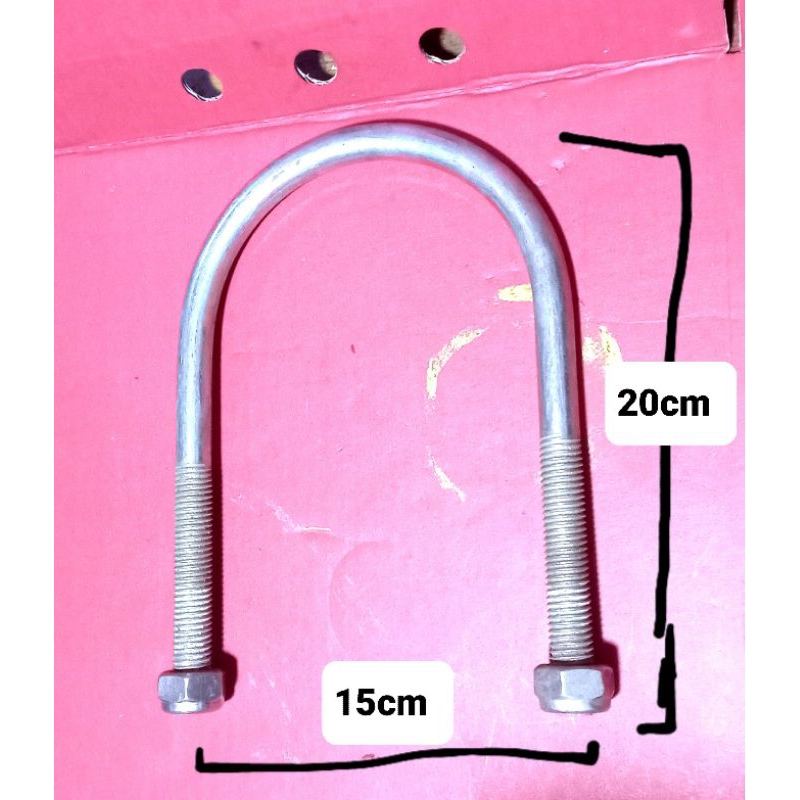 Jual begol behel begel U bolt 15cm × 20cm | Shopee Indonesia