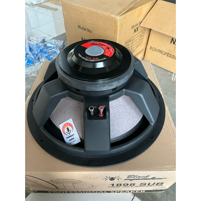 Jual Speaker Black Spider 1898 SUB 18 inchi Subwoofer 900 Watt 18in ...