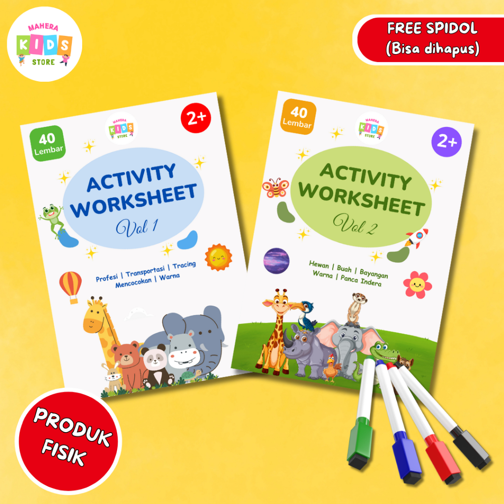 Jual Buku Aktivitas Pertamaku Activity Worksheet Lembar Kerja Aktivitas ...