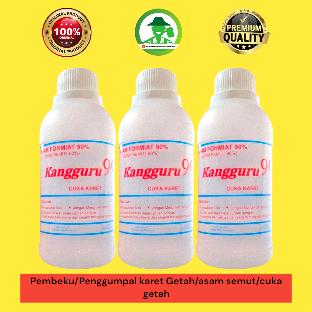 Jual Sintas 90 250ml / Kangguru 90 250ml penggumpal karet getah / asam ...