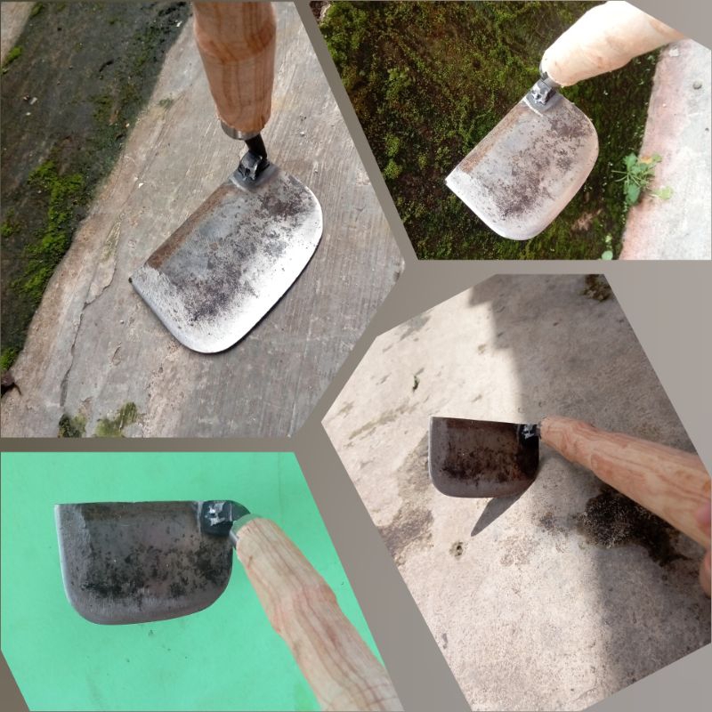 Jual kored pembersih rumput , cangkul mini + gagang | Shopee Indonesia