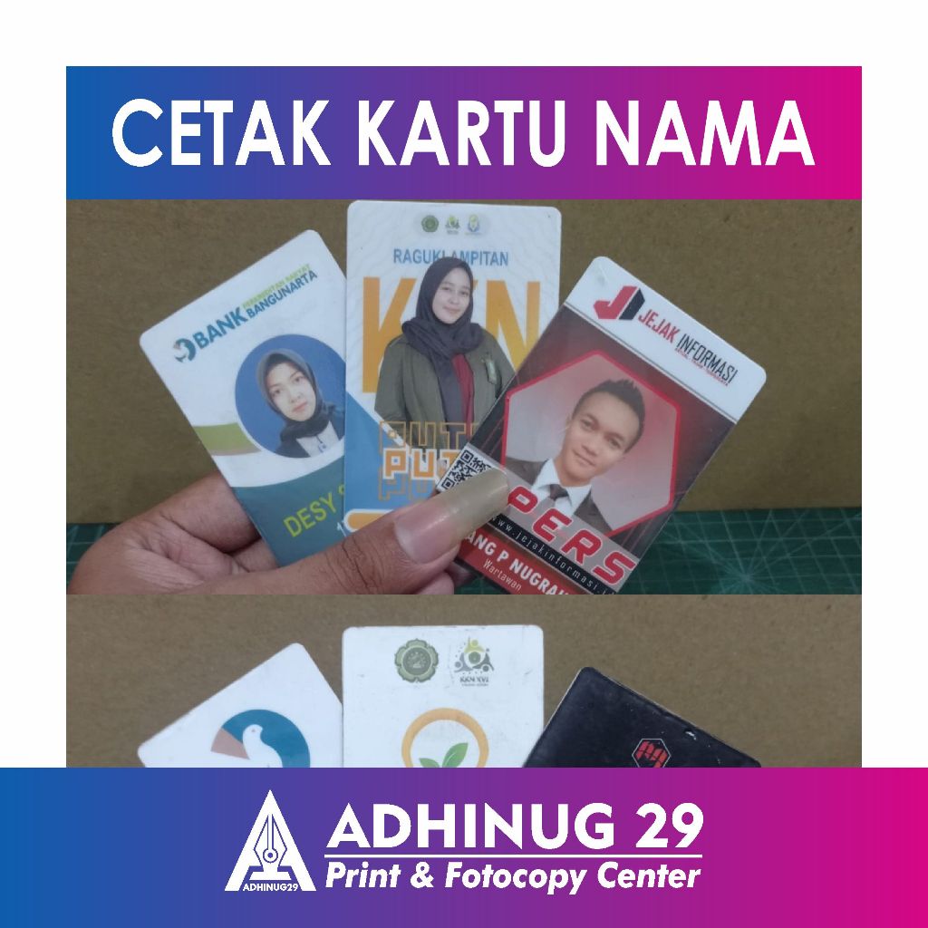 Jual CETAK KARTU NAMA BAHAN PVC TEBAL │ KARTU NAMA │ NAME CARD │ ID ... Jual CETAK KARTU NAMA BAHAN PVC TEBAL │ KARTU NAMA │ NAME CARD │ ID ...