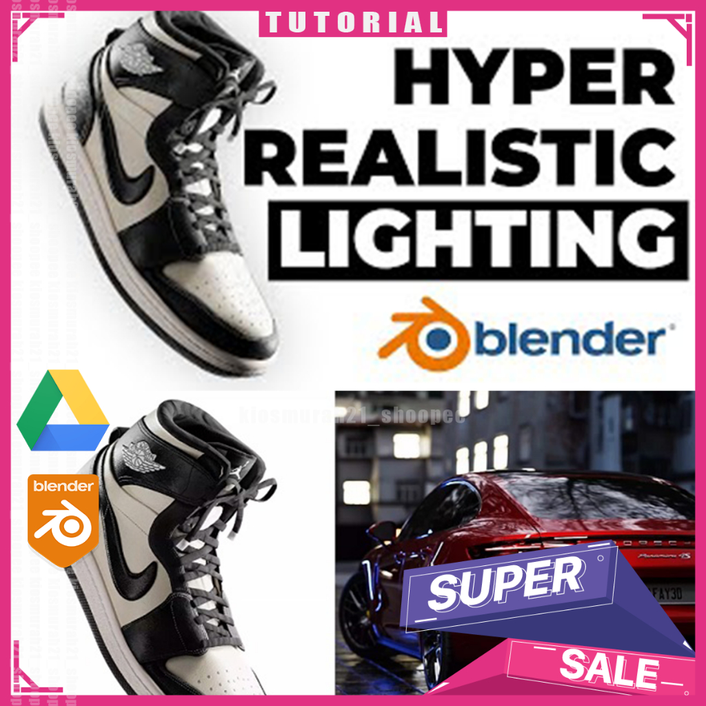 Jual Blender 3D - Blender 3D Cinematic Lighting Masterclass (Project ...