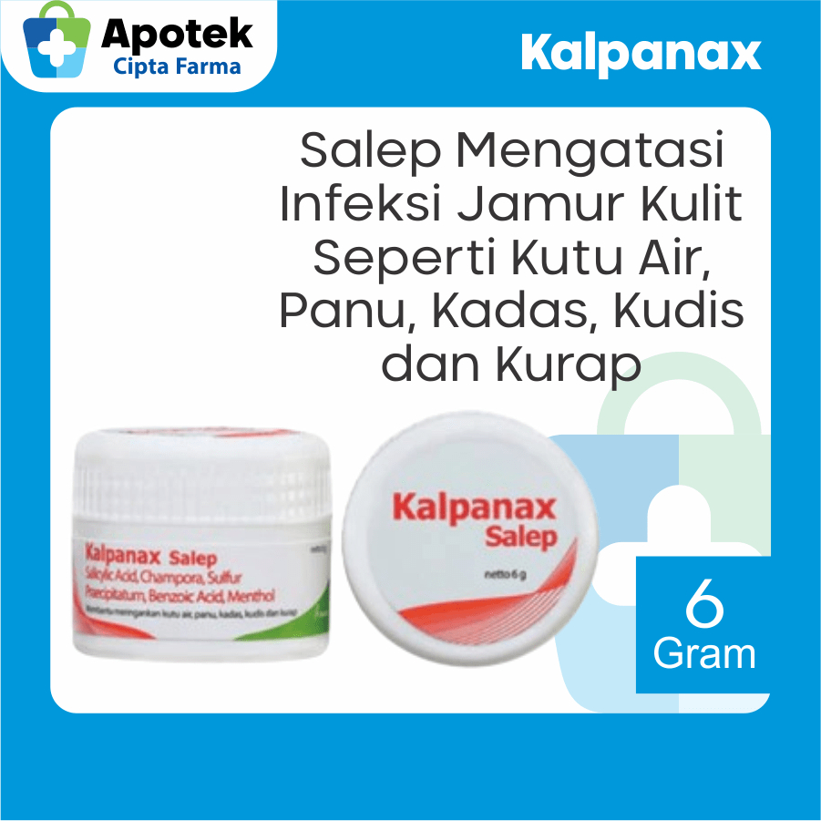 Jual Kalpanak Kalpanax Salep Anti Jamur Salicylic Acid Menthol Salep ...