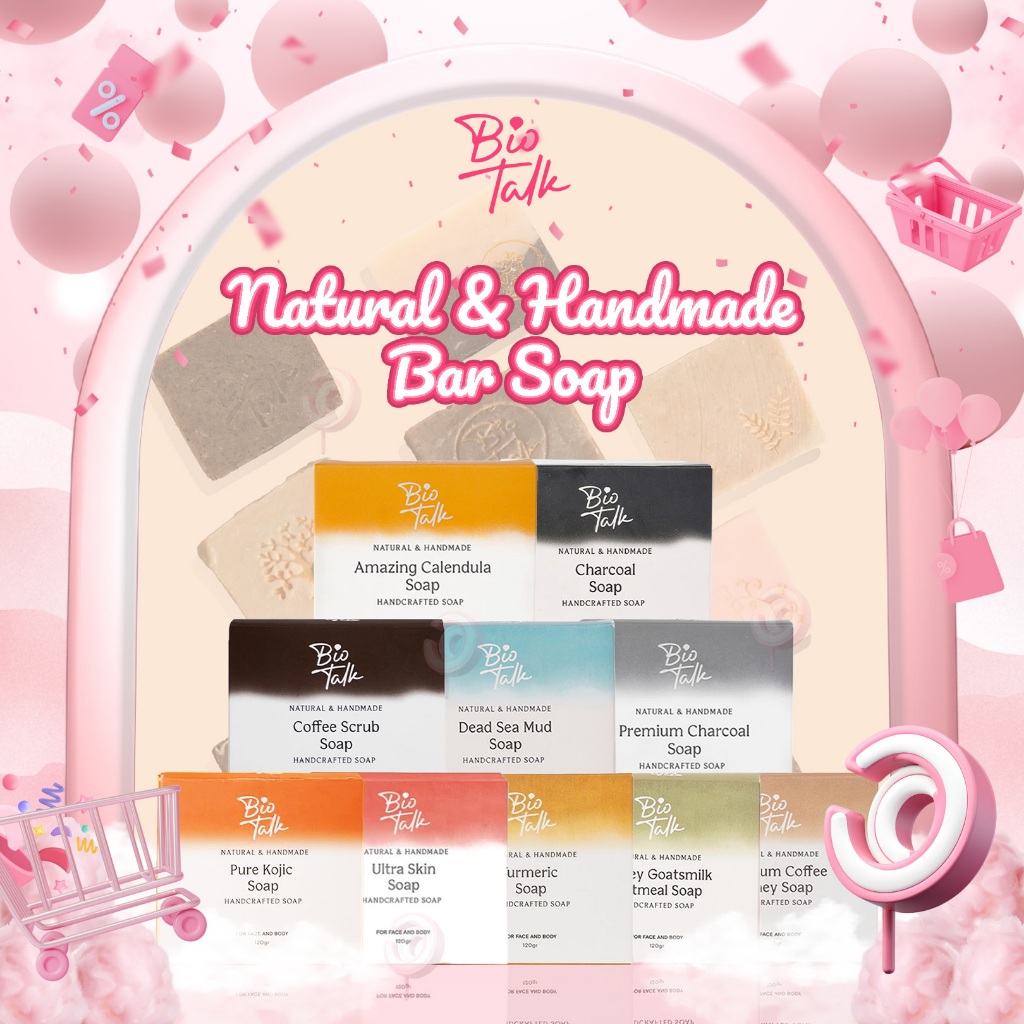 Jual BIOTALK - HERBAL HANDMADE SOAP ( 120 g ) - Sabun Batang Berbahan ...