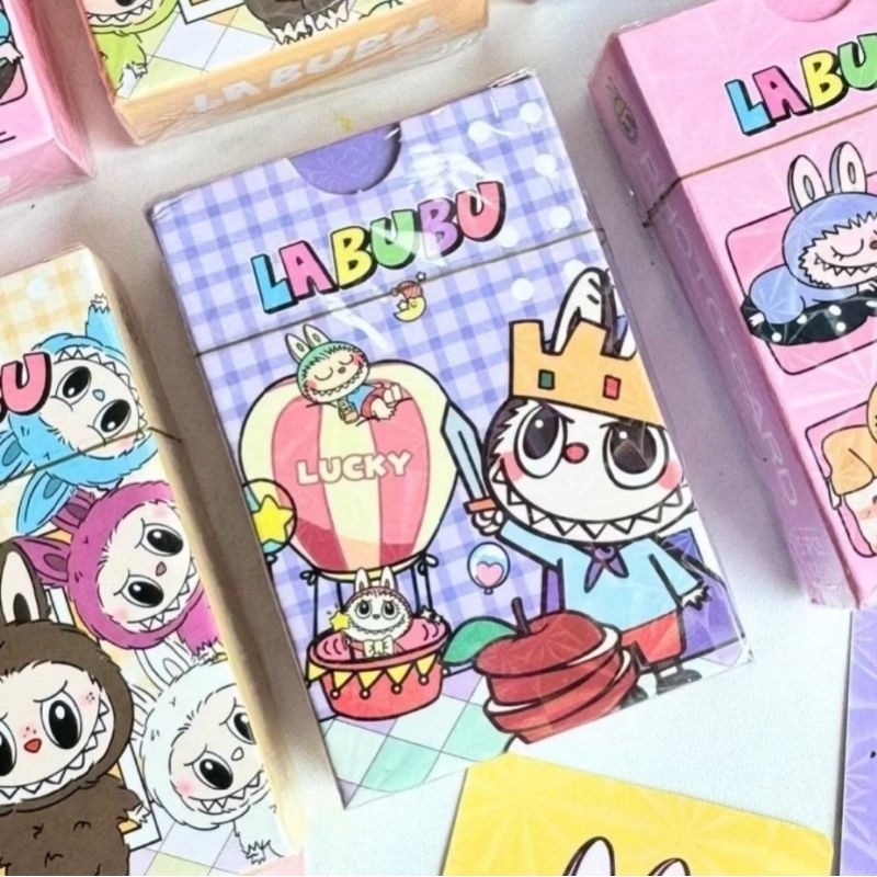 Jual CUTE LABUBU PHOTO CARD SET / Kartu Foto Karakter Labubu Imut Lucu ...