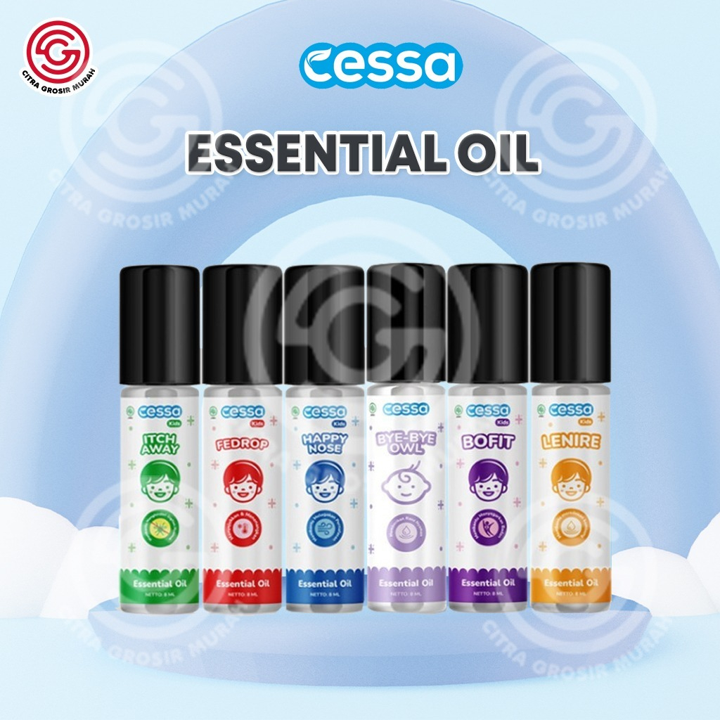 Jual CESSA Kids Essential Oil Cessa Kids +3 tahun 8ml || Cough Flu ...